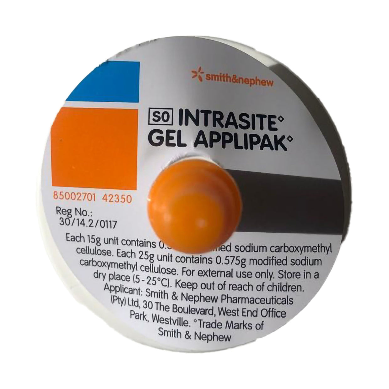 Smith & Nephew Intrasite Gel Applipak Wound Dressing 25g - Med365