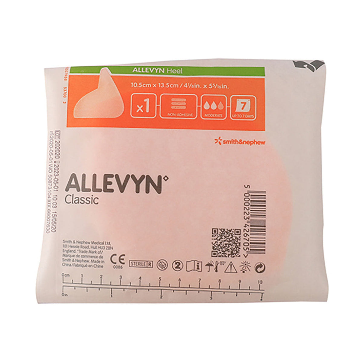 Smith & Nephew Allevyn Heel Non-Adhesive 10.5 x 13.5cm 1 Unit - Med365