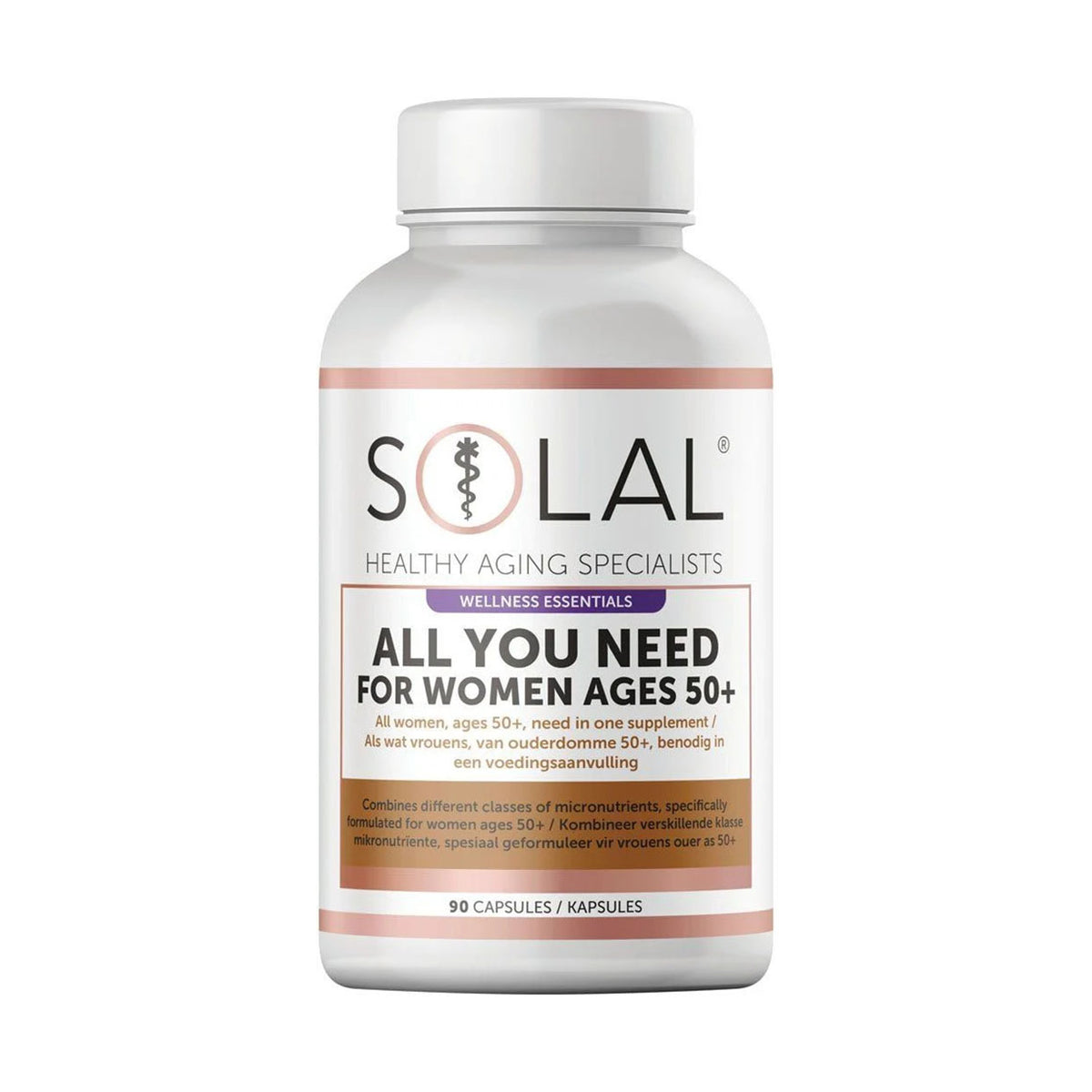 Solal All You Need Woman Ages 50+ 90 Capsules - Med365