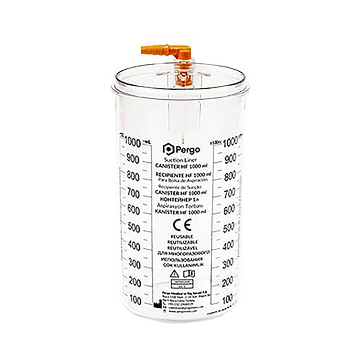 Suction Liner Canister 1000ml - Med365