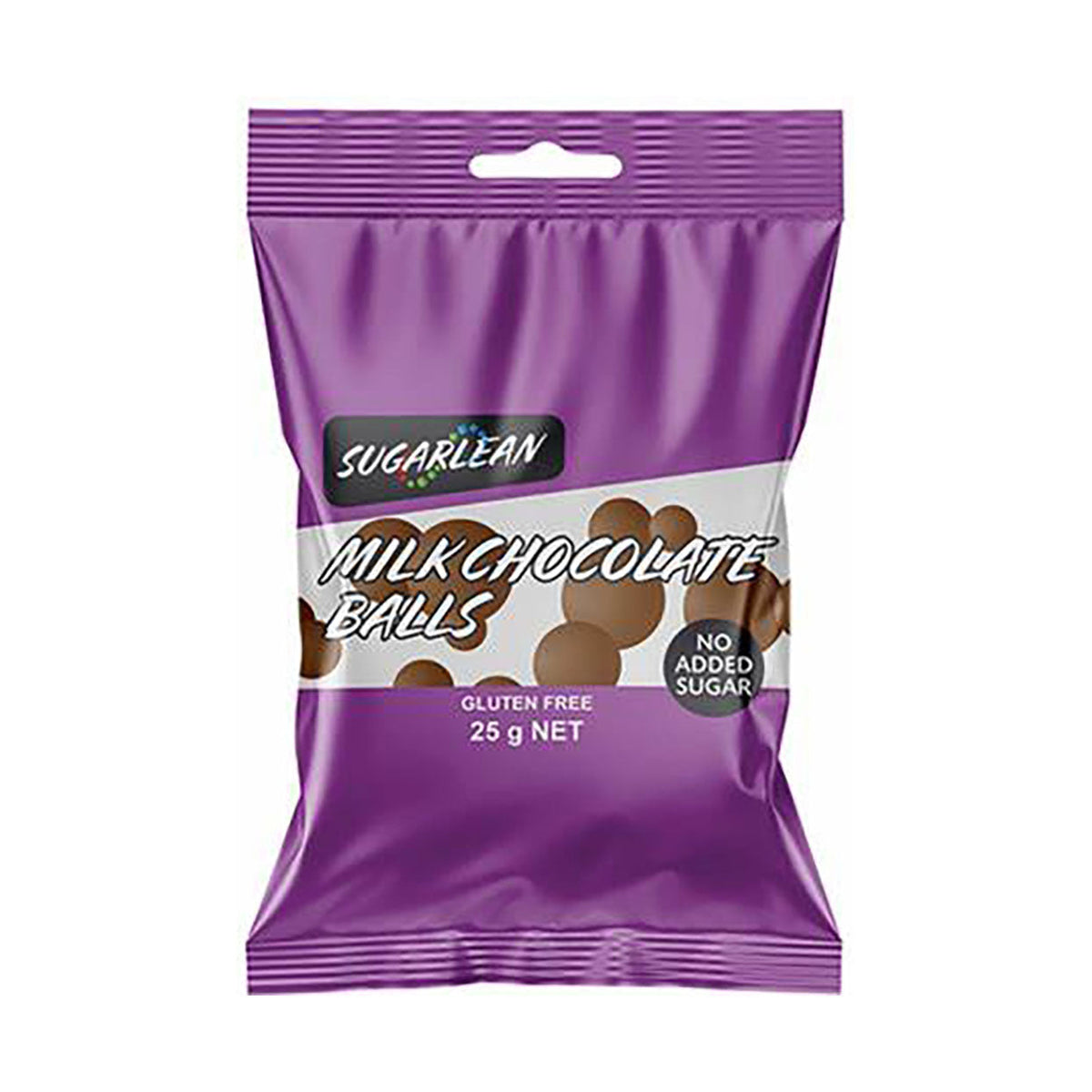Sugarlean Milk Chocolate Balls Snack Pack 25g - Med365