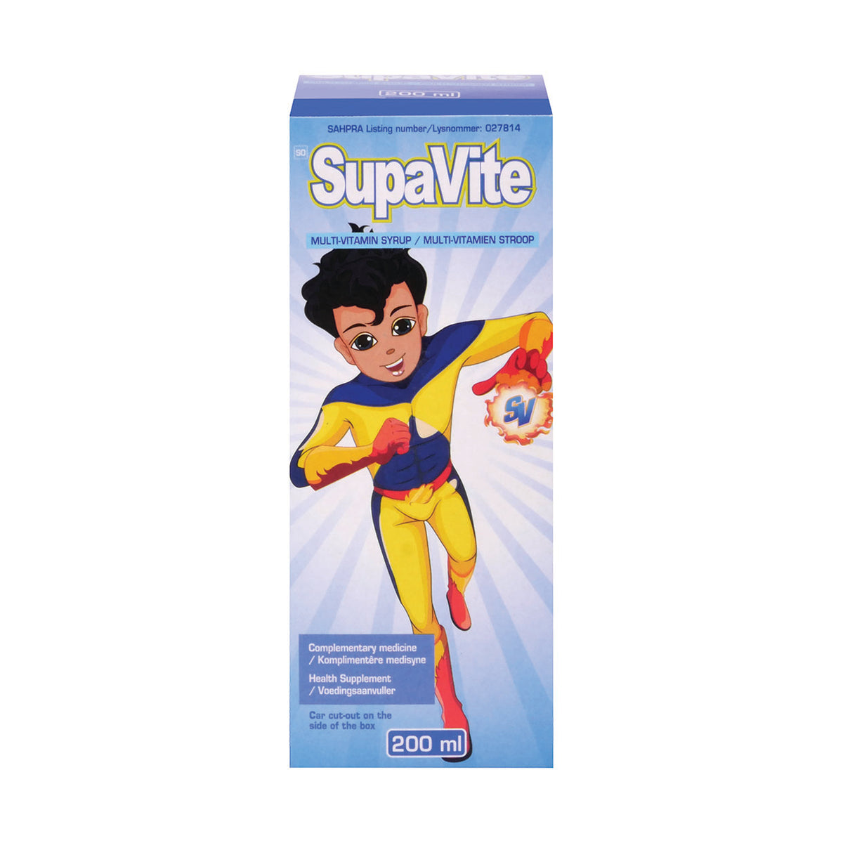 Supavite For Boy Syrup 200ml - Med365
