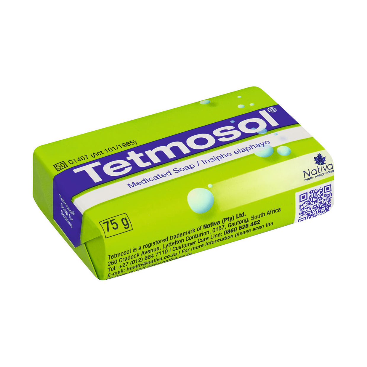 Tetmosol Medicated Soap 75g - Med365