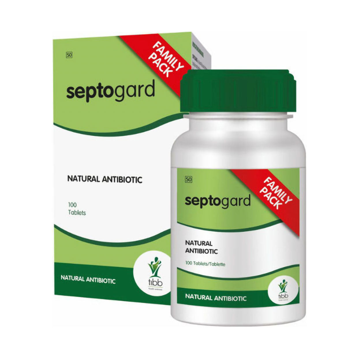 Tibb Septogard 100 Tablets - Med365