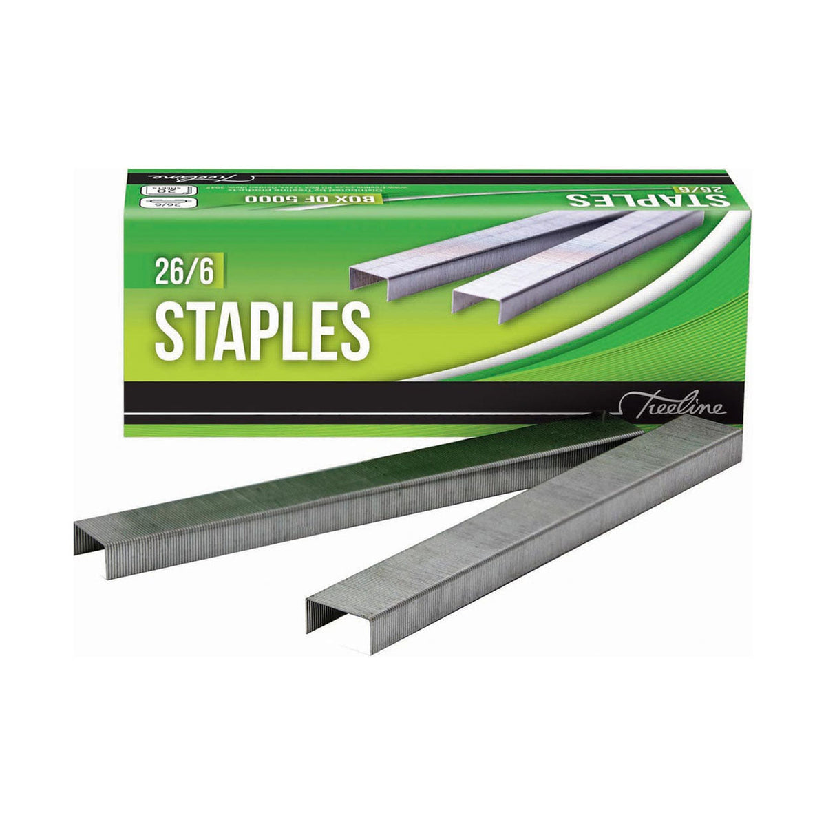 Treeline Staples 26/6 5000 Per Box - Med365