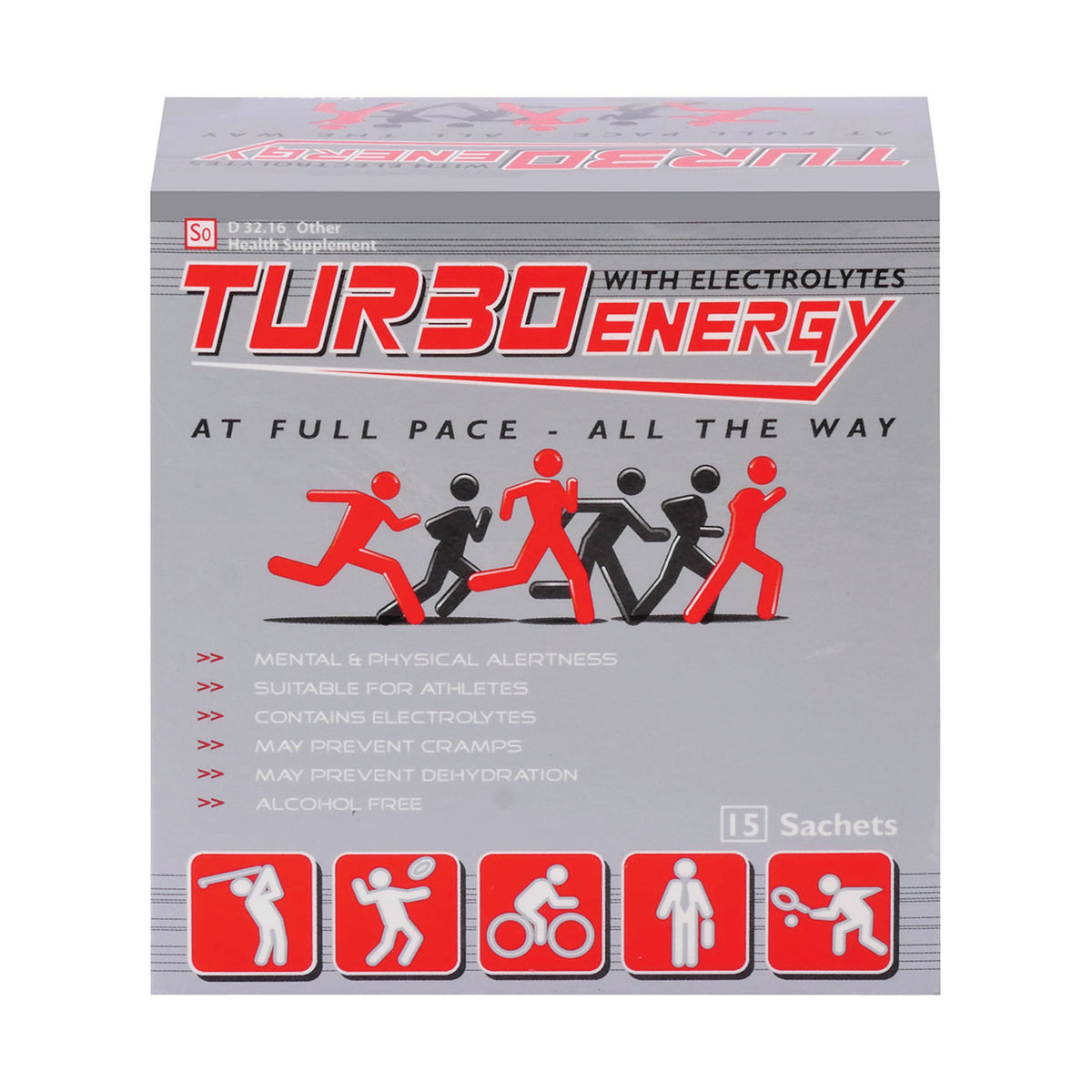 Turbo Energy Sachets 15 - Med365