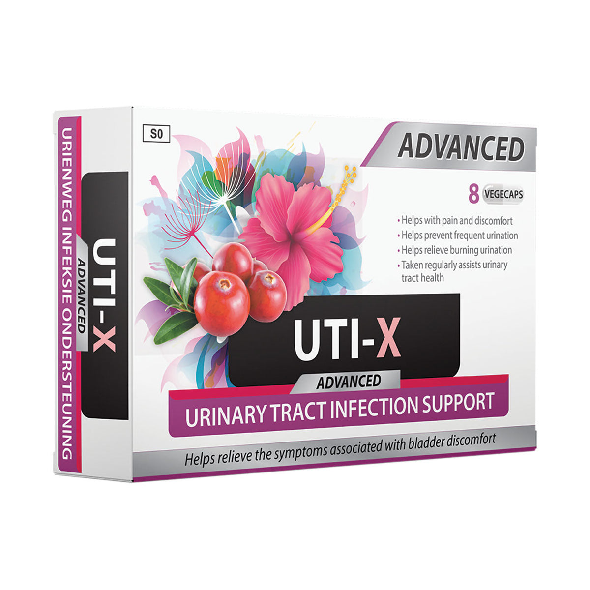 UTI-X Advanced 8 Veggie Capsules - Med365