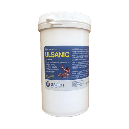 Ulsanic 1g 120 Tablets - Med365