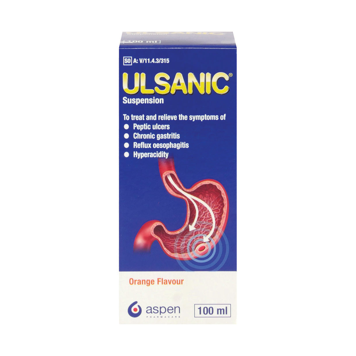Ulsanic Suspension Orange 100ml - Med365