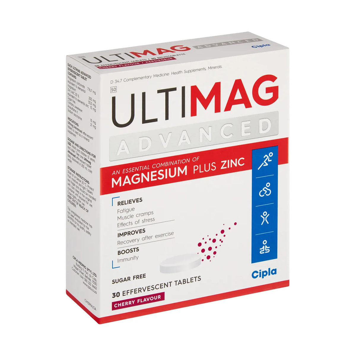 Ultimag Advanced 30 Effervescent Tablets - Med365