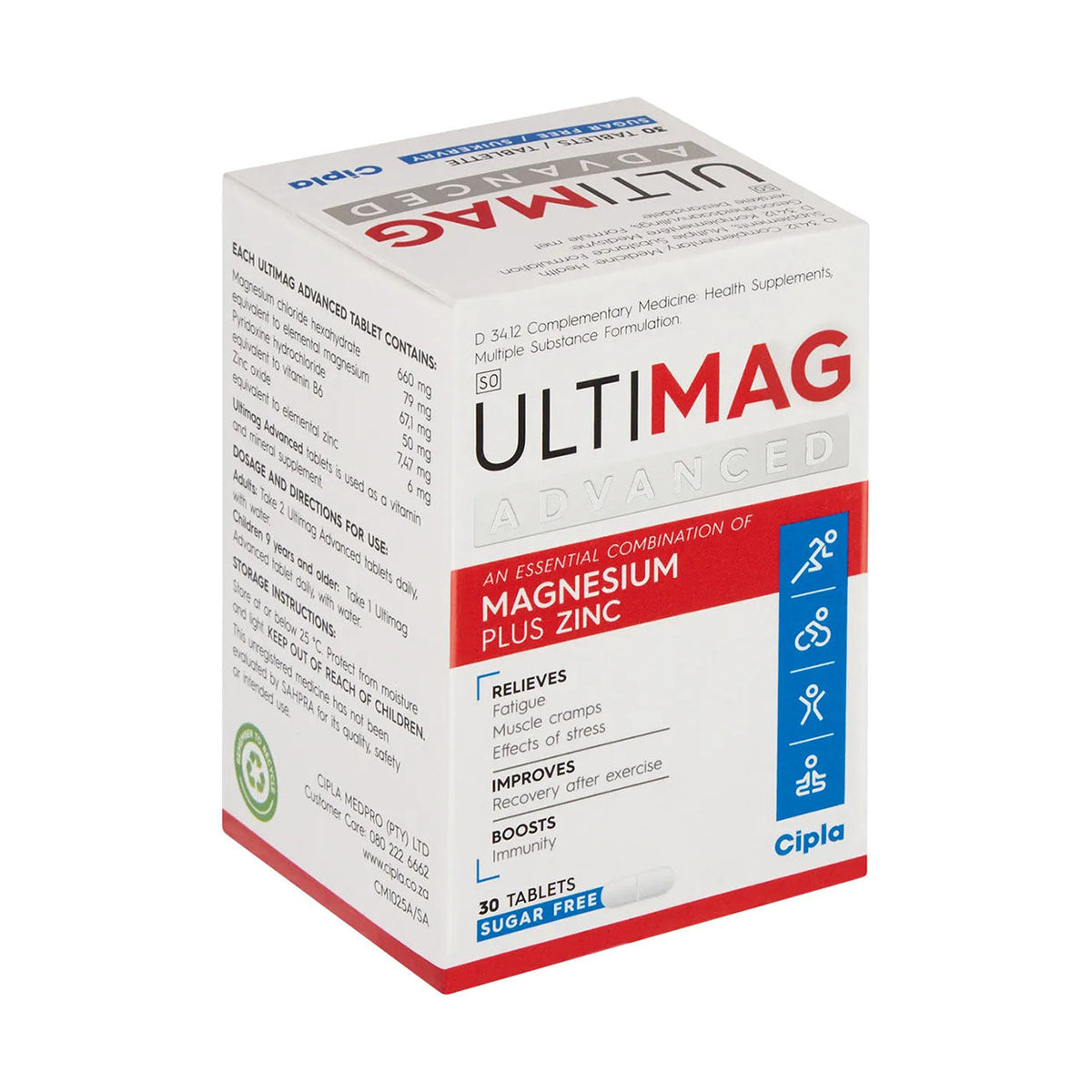 Ultimag Advanced 30 Tablets - Med365