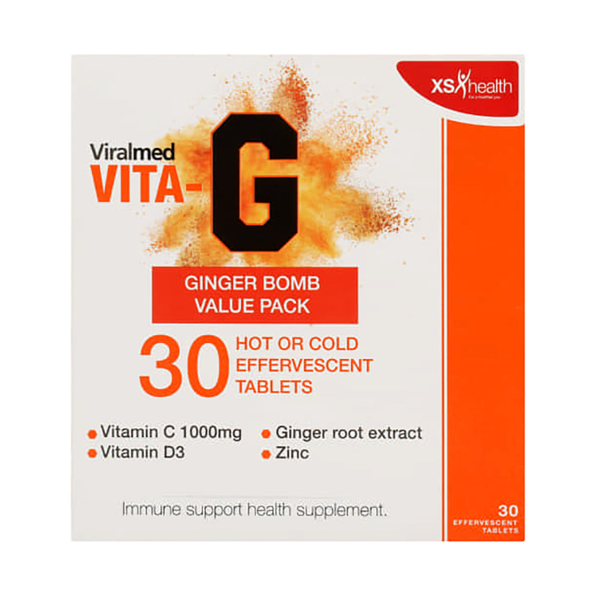 Viralmed Vita G 30 Effervescent Tablets - Med365