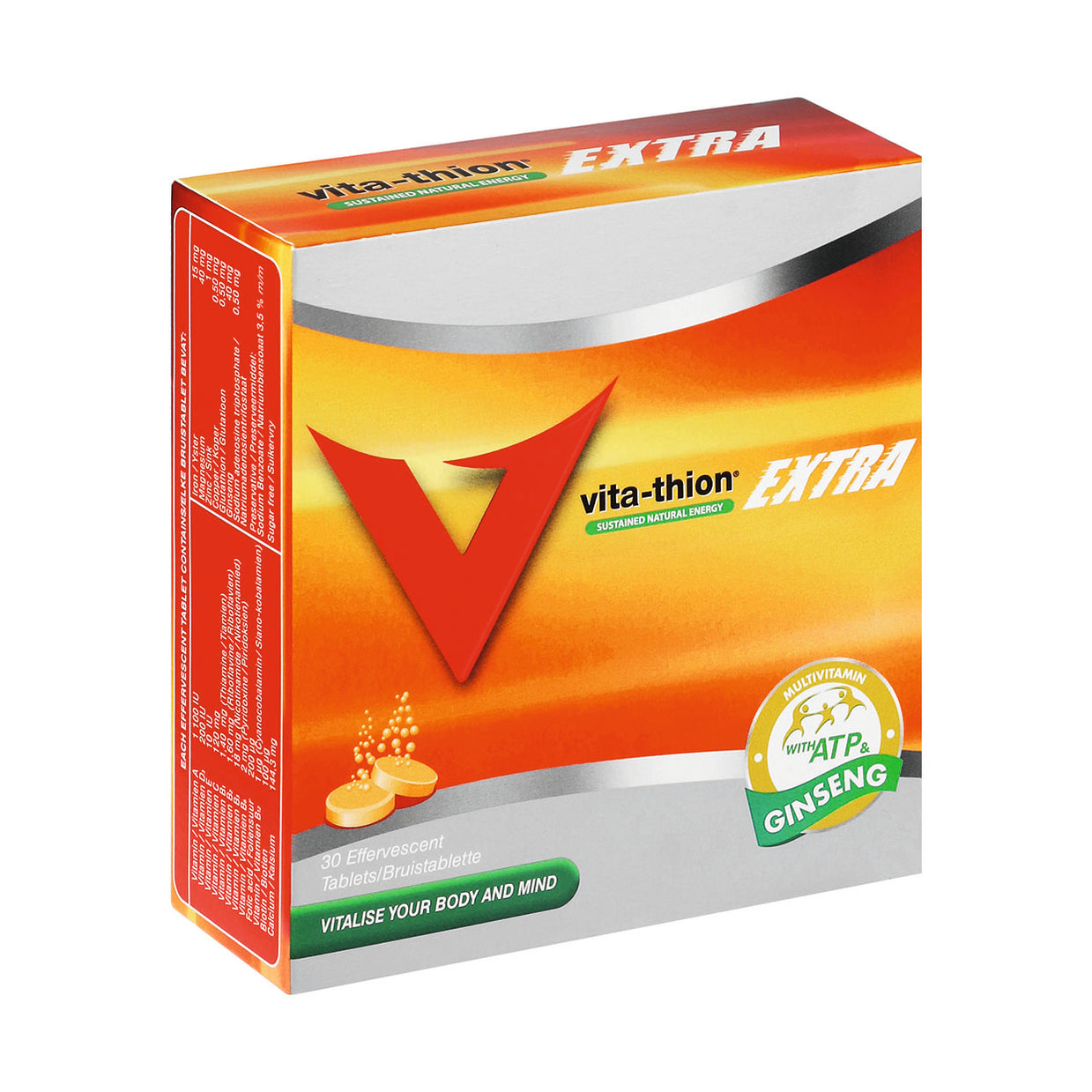 Vita-Thion Extra 30 Effervescent Tablets - Med365