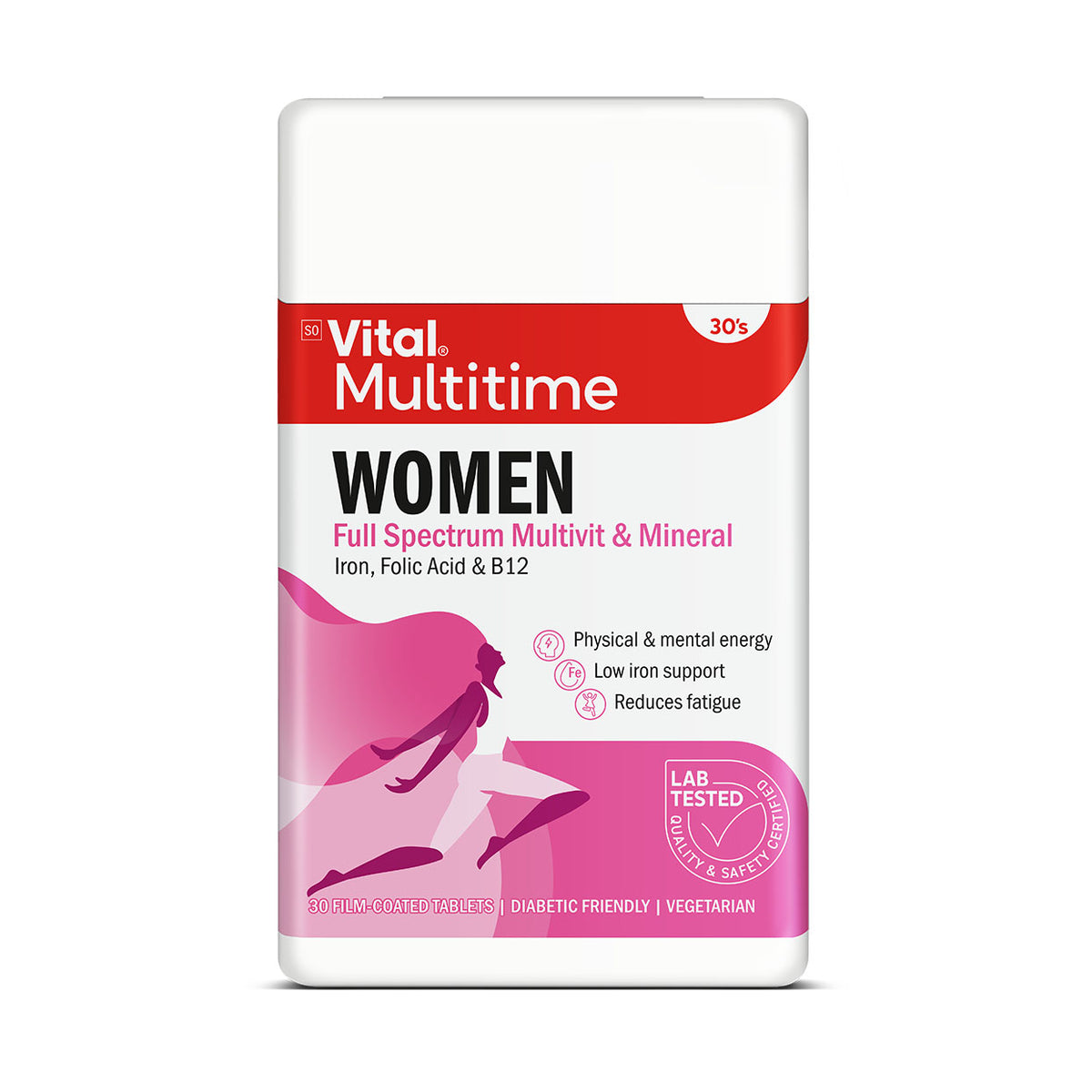 Vital Women Multivitamin 30 Tablets - Med365