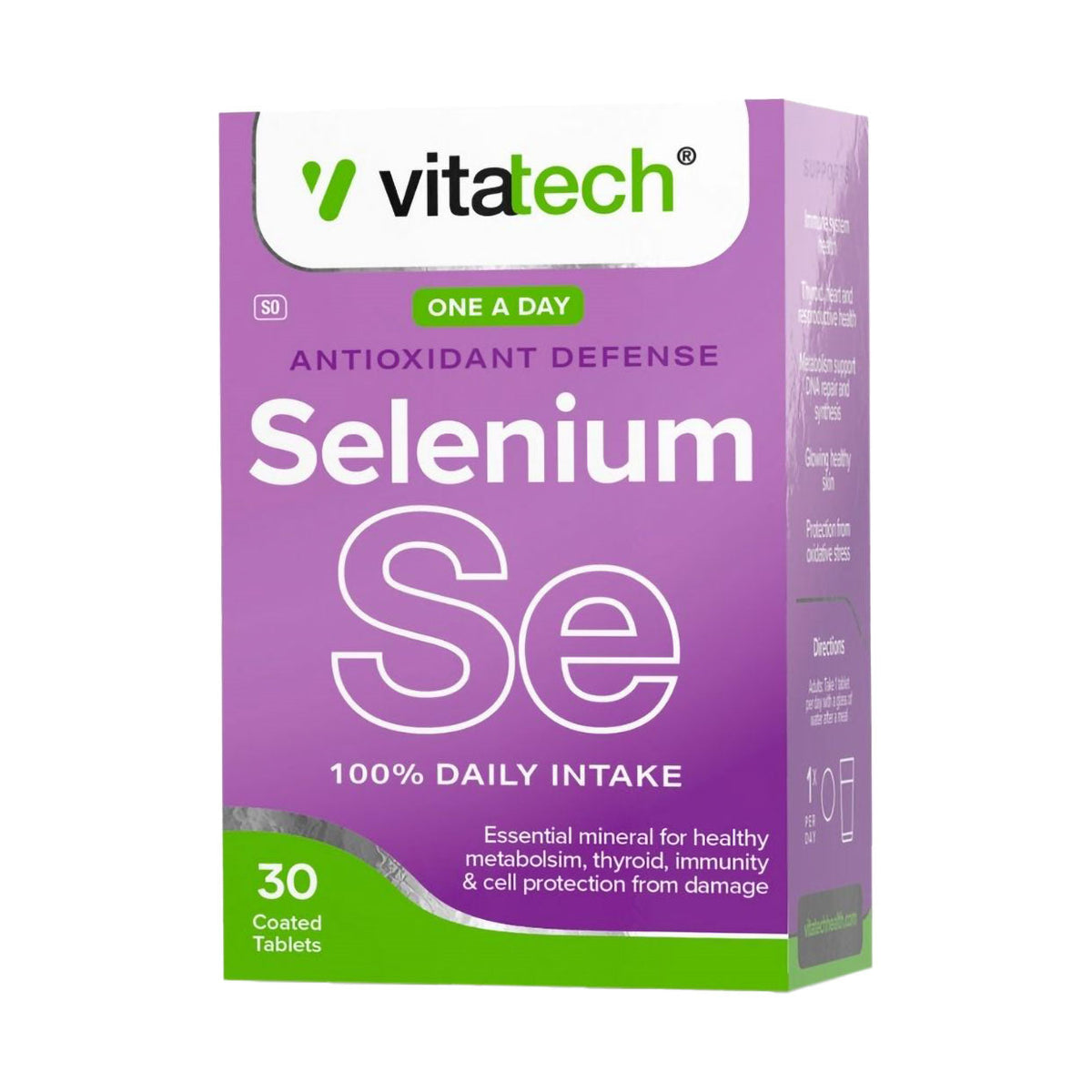 Vitatech Selenium 30 Tablets - Med365