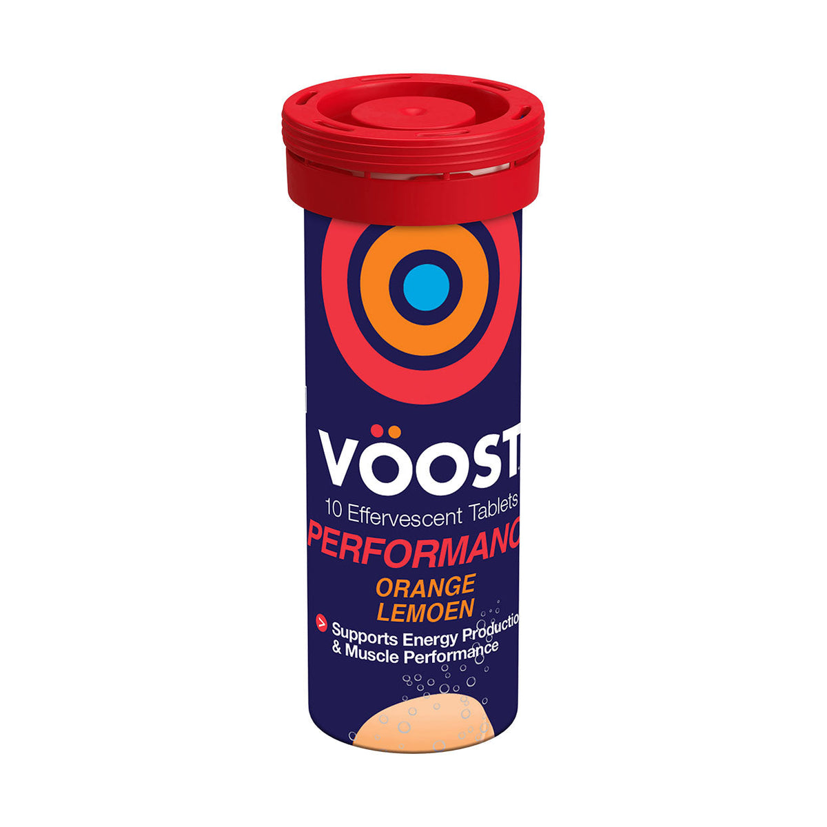 Voost Vitamin B Performance Orange 10 Effervescent Tablets - Med365