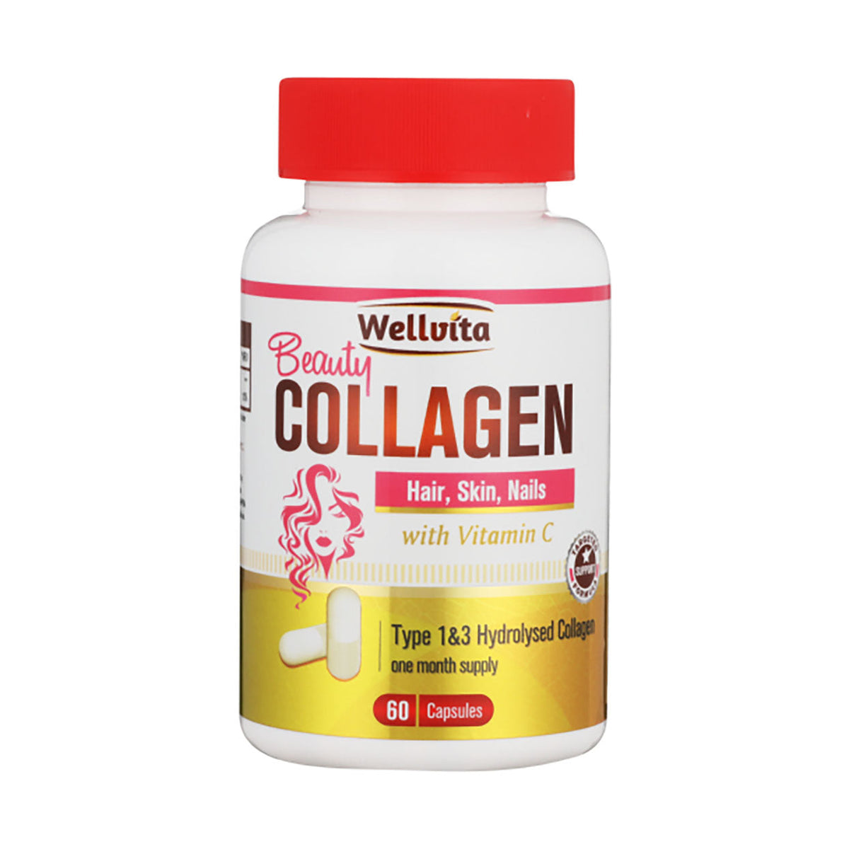 Wellvita Collagen Capsules 60 Capsules - Med365