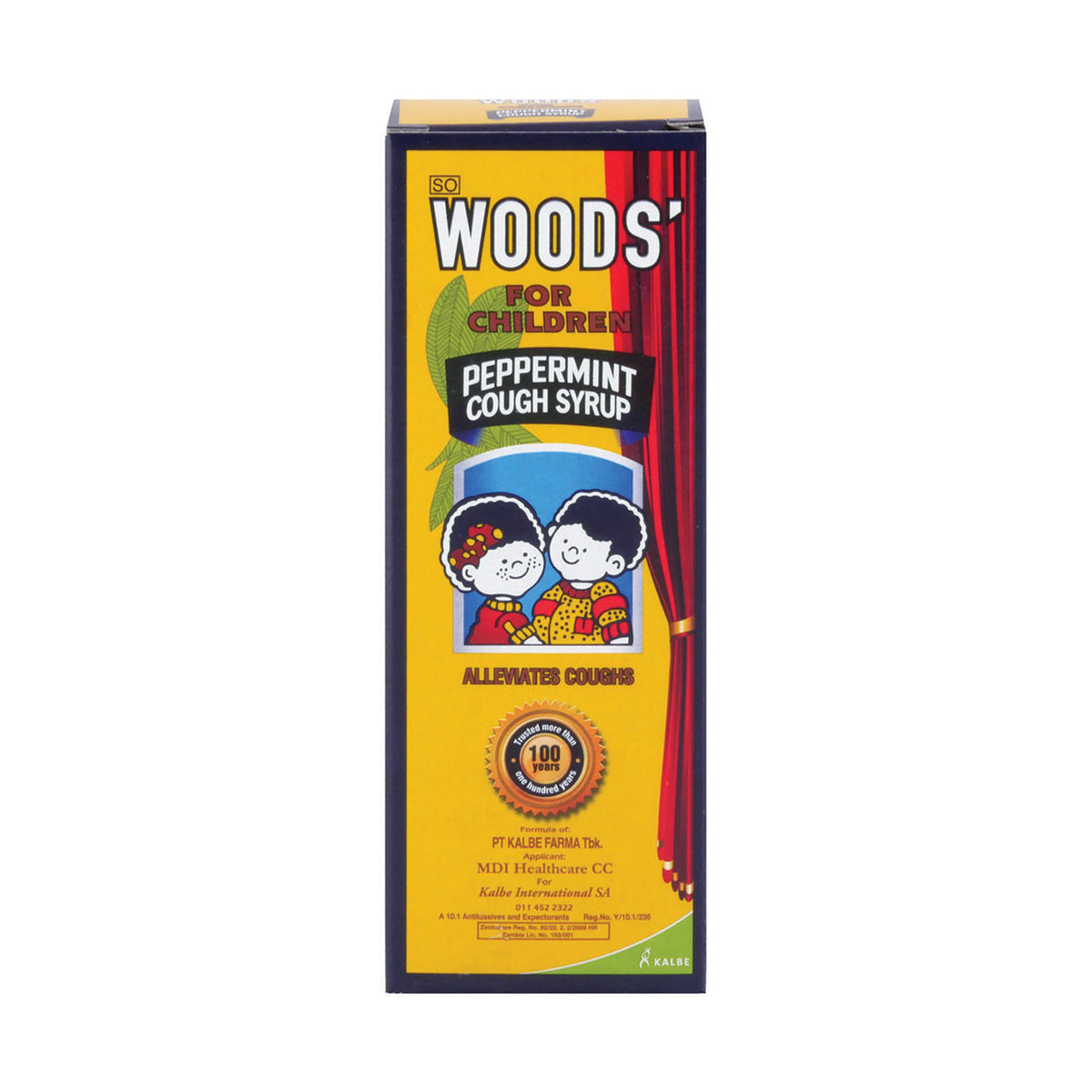 Woods' Peppermint Cure Cough Mixture Children 50ml - Med365