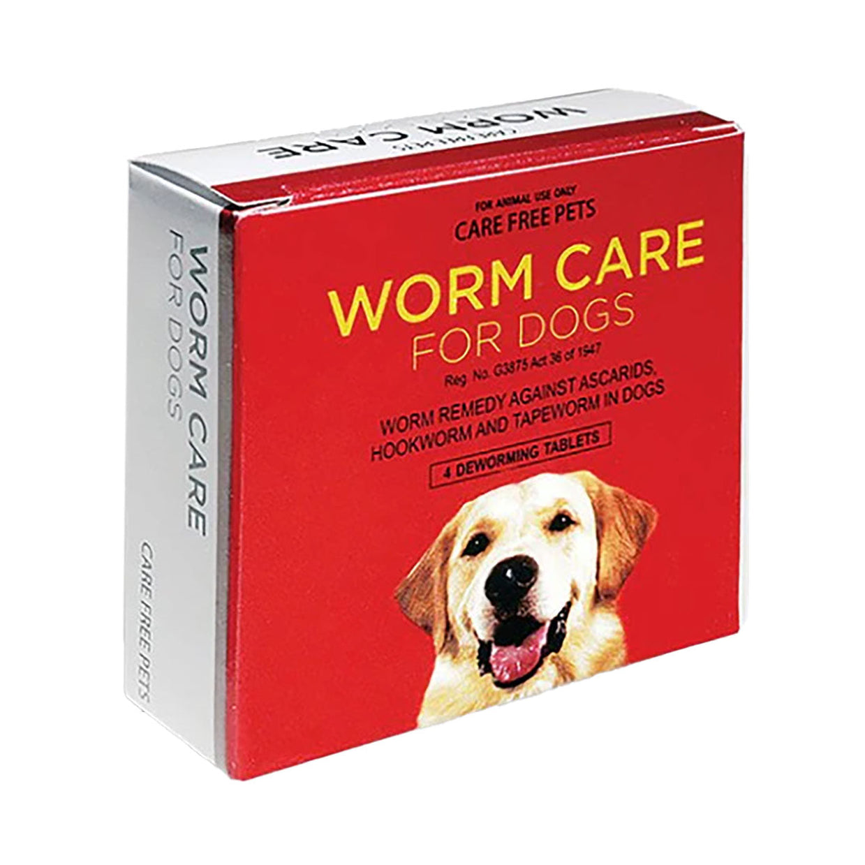Worm Care For Dogs 4 Tablets - Med365