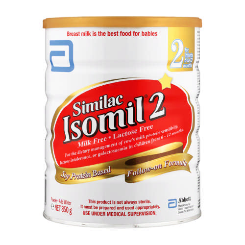 Abbott Isomil Stage 2 Soy Protein Follow-up Formula 850g - Med365
