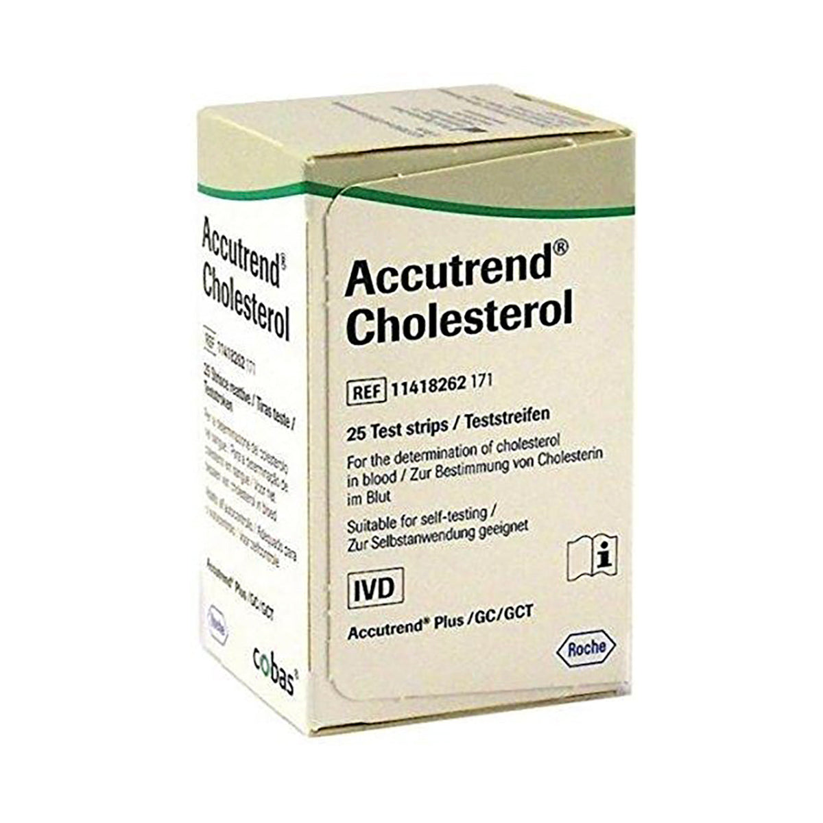 Accutrend Cholesterol Strips 25 - Med365