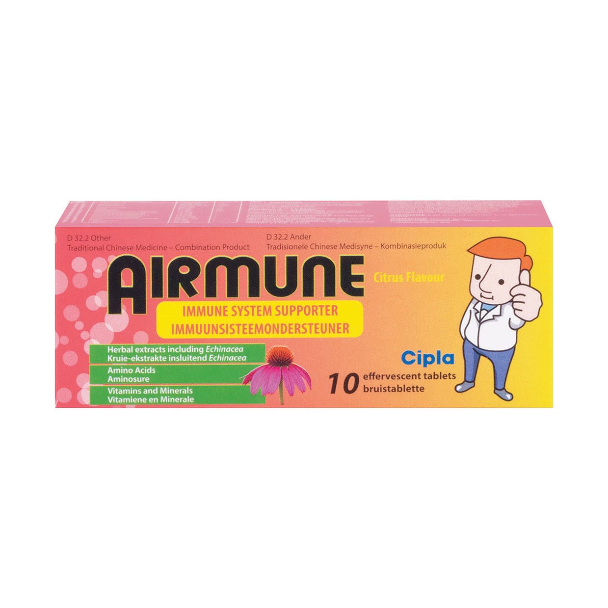 Airmune 10 Effervescent Tablets - Med365