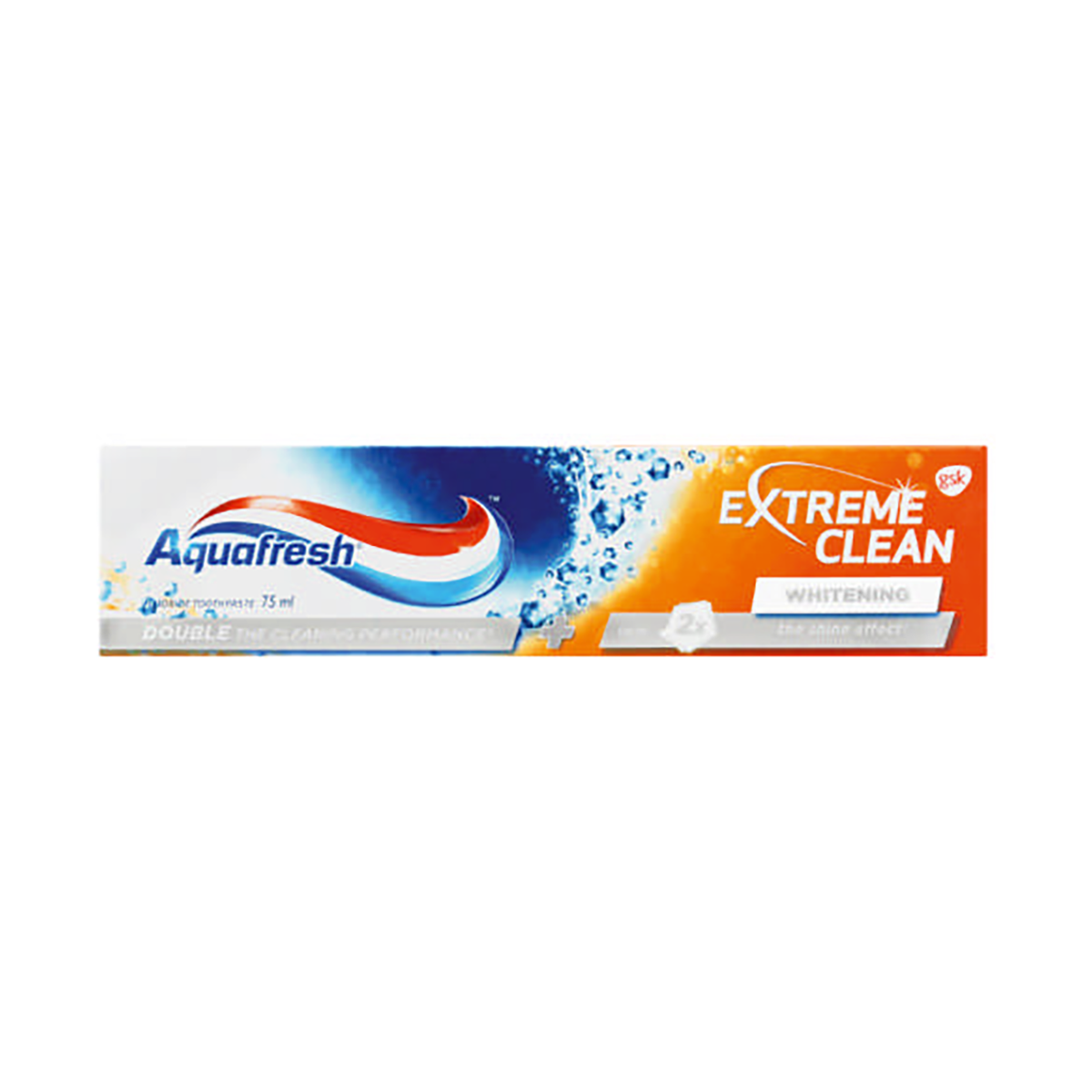 Aquafresh Toothpaste Extreme Clean Fluoride Whitening 75ml - Med365