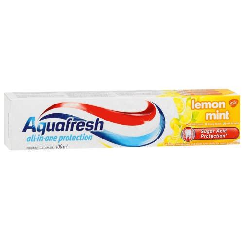 Aquafresh Lemon Mint Toothpaste 100ml - Med365