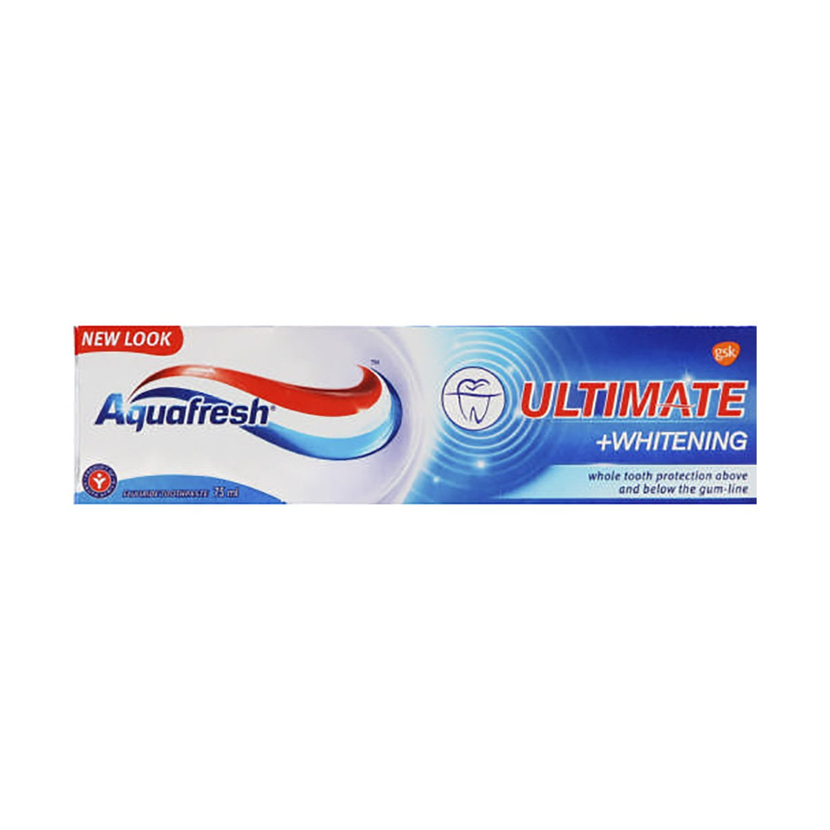 Aquafresh Toothpaste Ultimate + Whitening 75ml - Med365