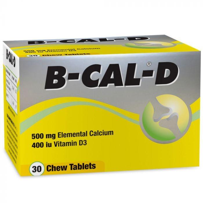 B-CAL-D 30 Chewable Tablets - Med365