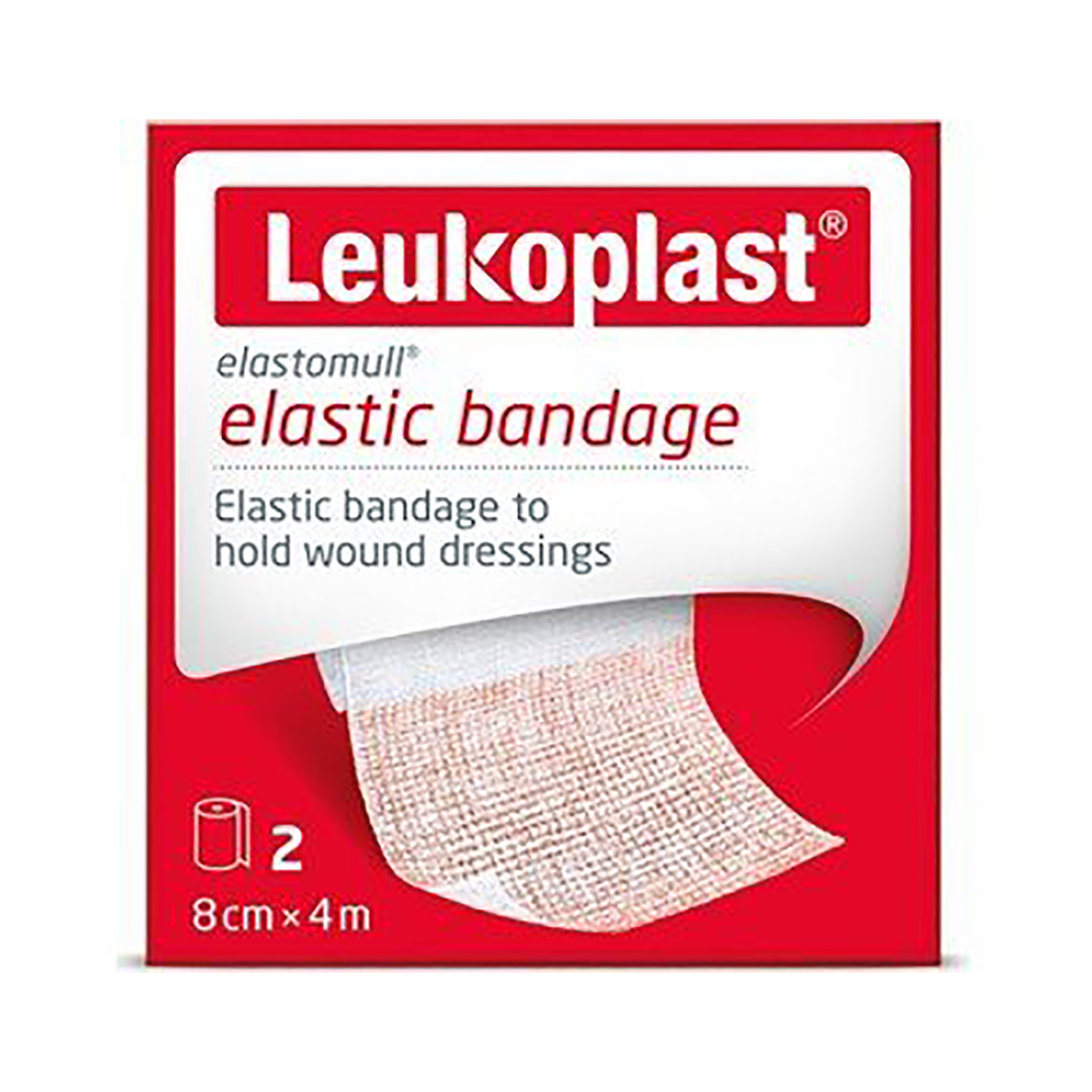 BSN Leukoplast Elastomull Adhesive Bandage 8cm x 4cm - Med365