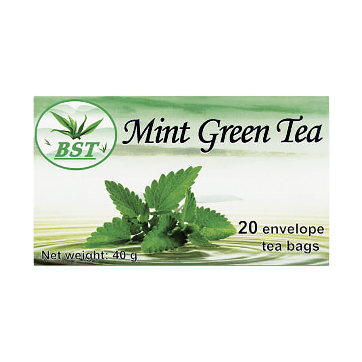 BST Green Tea Mint 20 Teabags - Med365