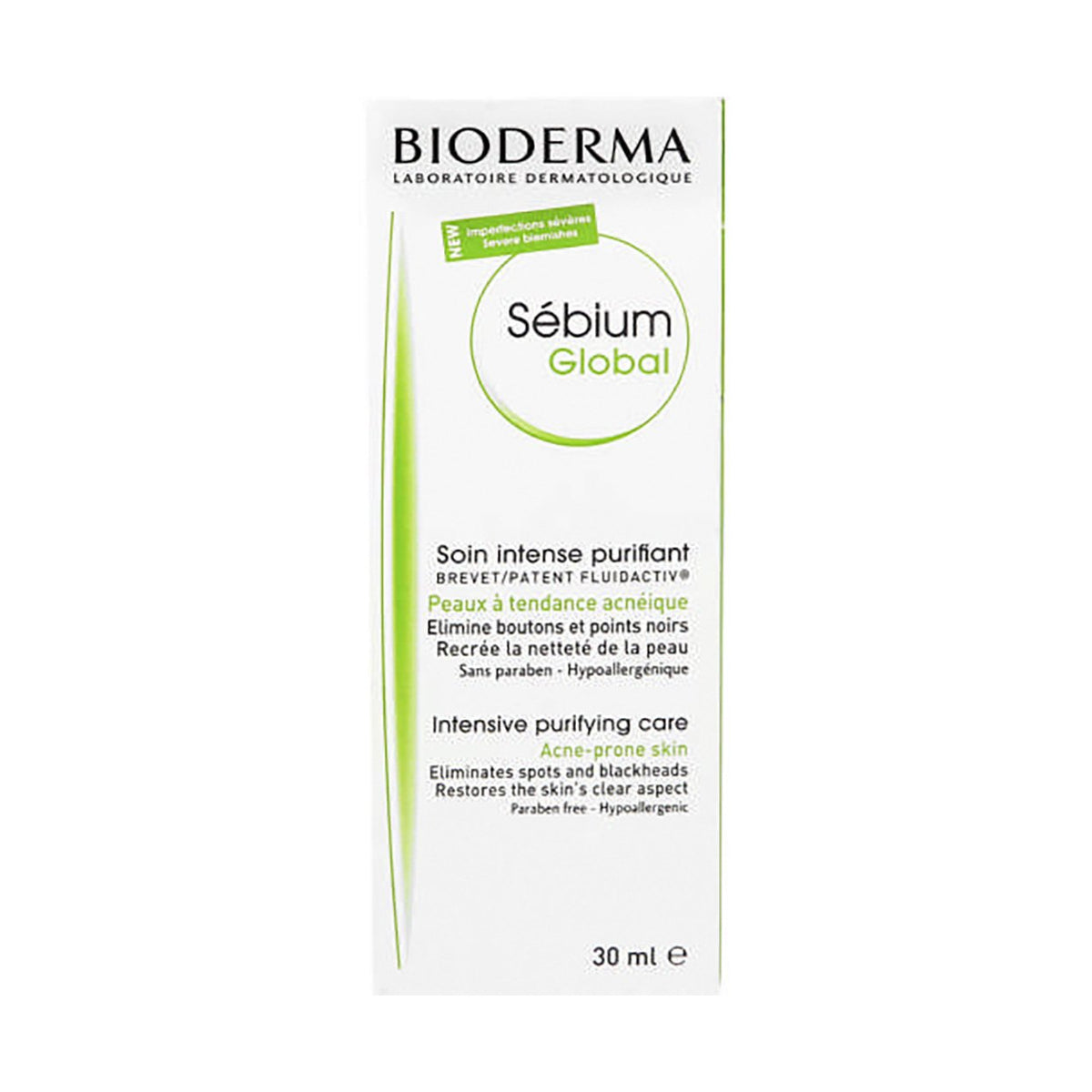 Bioderma Sebium Intensive Purifying Care Acne-Prone Skin 30ml - Med365