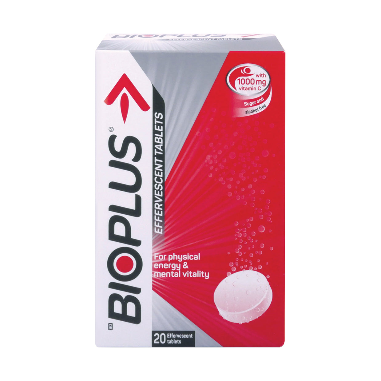 Bioplus Energy Tonic 20 Effervescent Tablets - Med365
