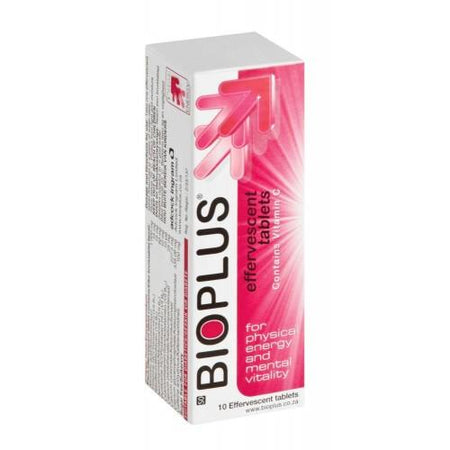 Bioplus Energy Tonic 10 Effervescent Tablets - Med365