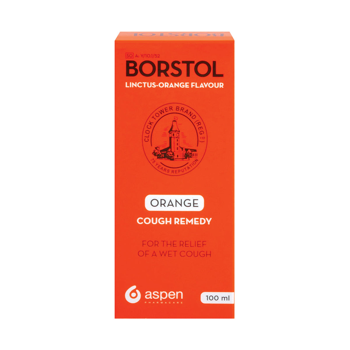 Borstol Cough Syrup Orange 100ml - Med365