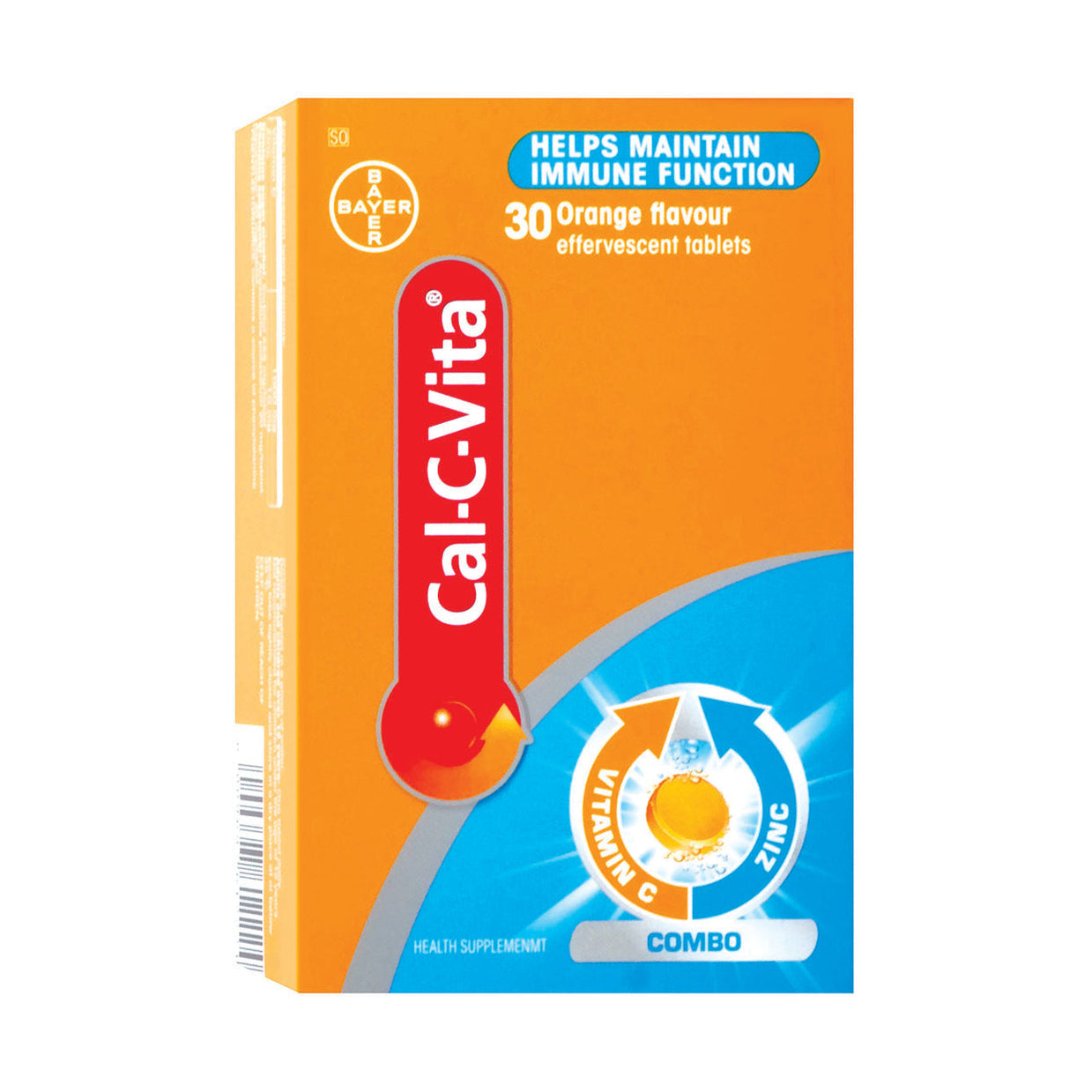 Cal-C-Vita Combo 30 Effervescent Tablets - Med365