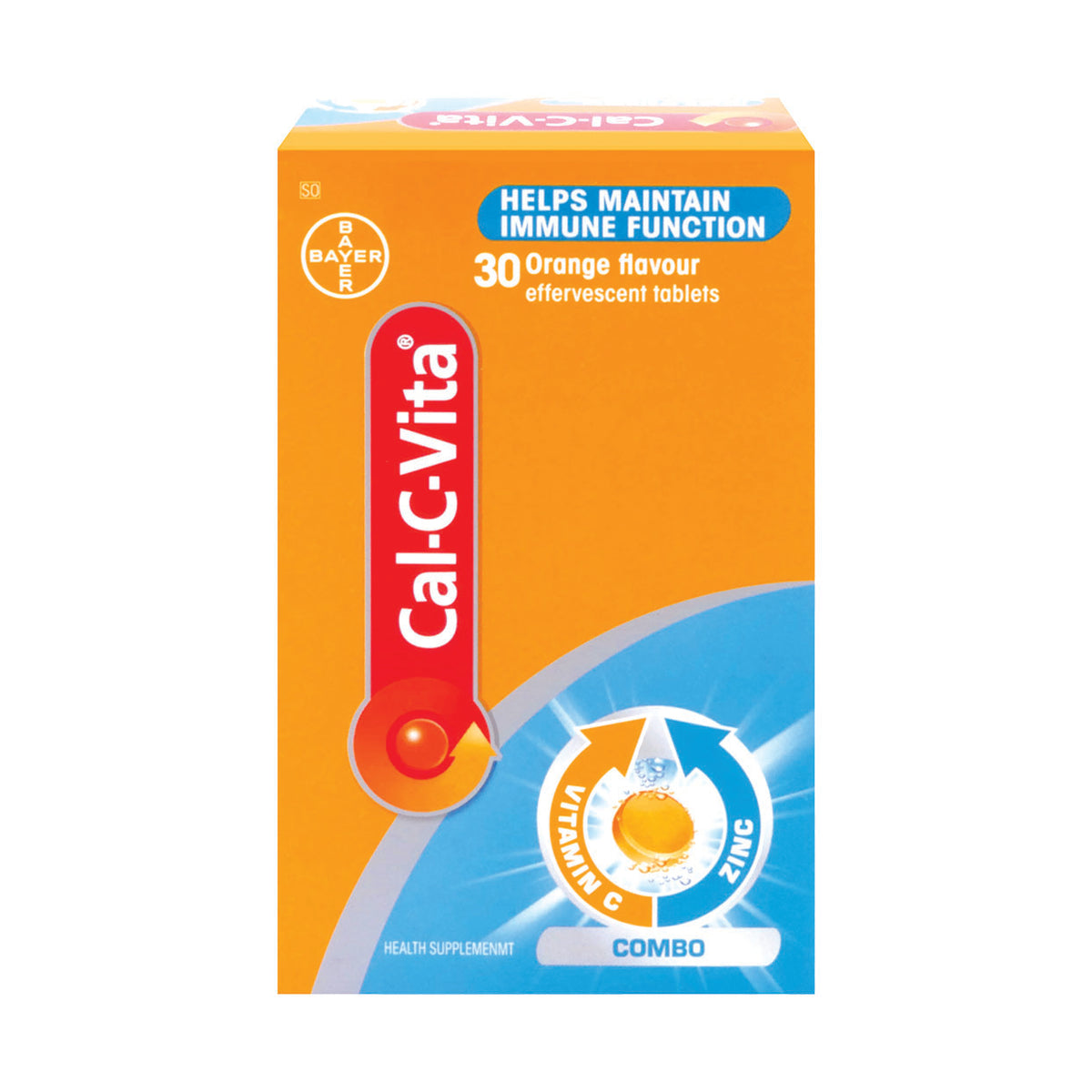 Cal-C-Vita Combo 30 Effervescent Tablets - Med365