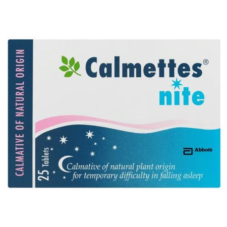Calmettes Nite Calmative 25 Tablets - Med365