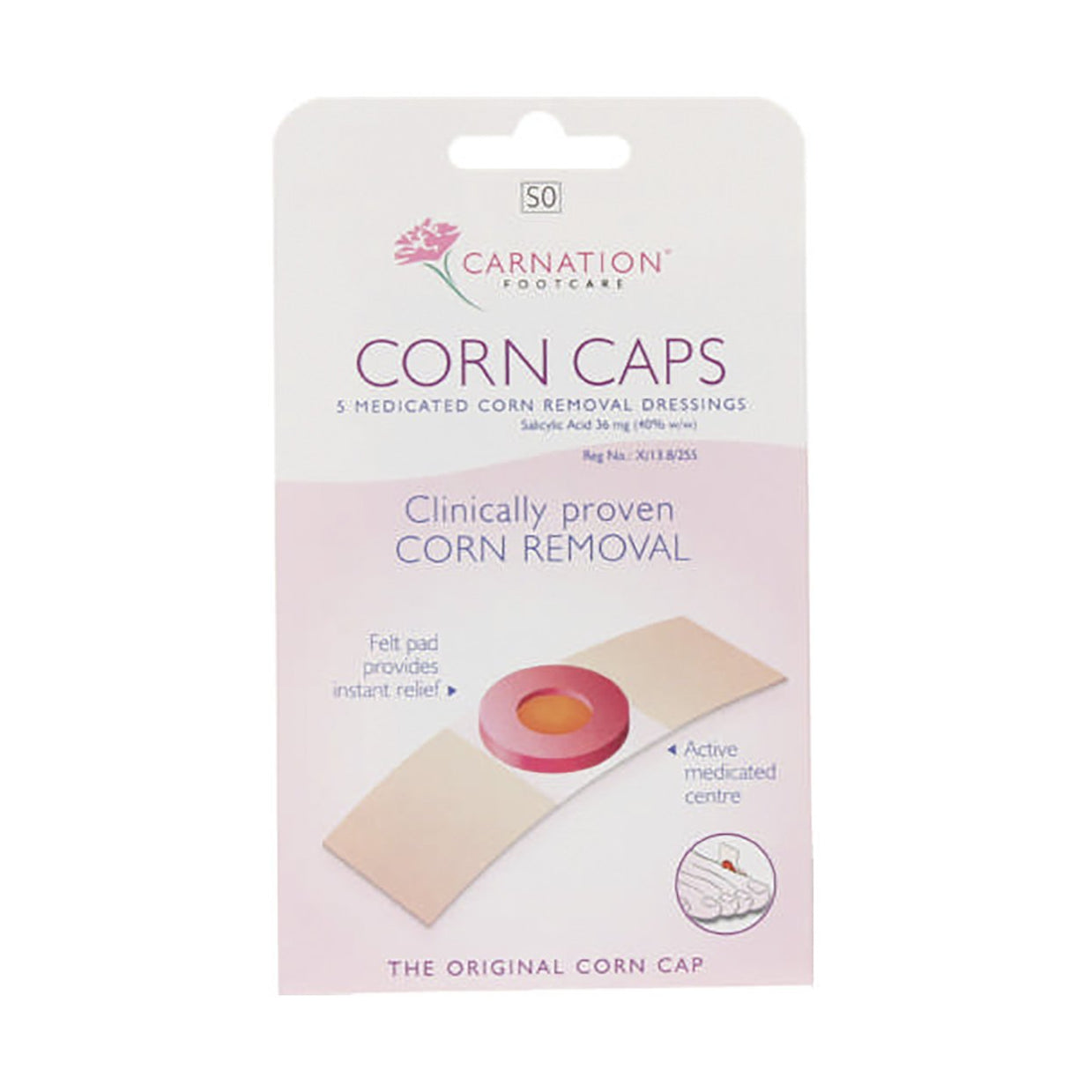 Carnation Corn Caps 5 Dressings - Med365