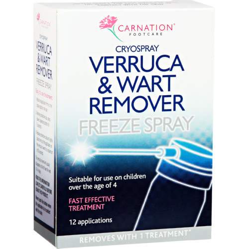 Carnation Cryospray Verruca & Wart Remover Freeze Spray - Med365