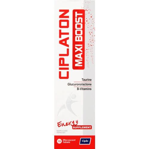 Ciplaton MaxiBoost 15 Effervescent - Med365
