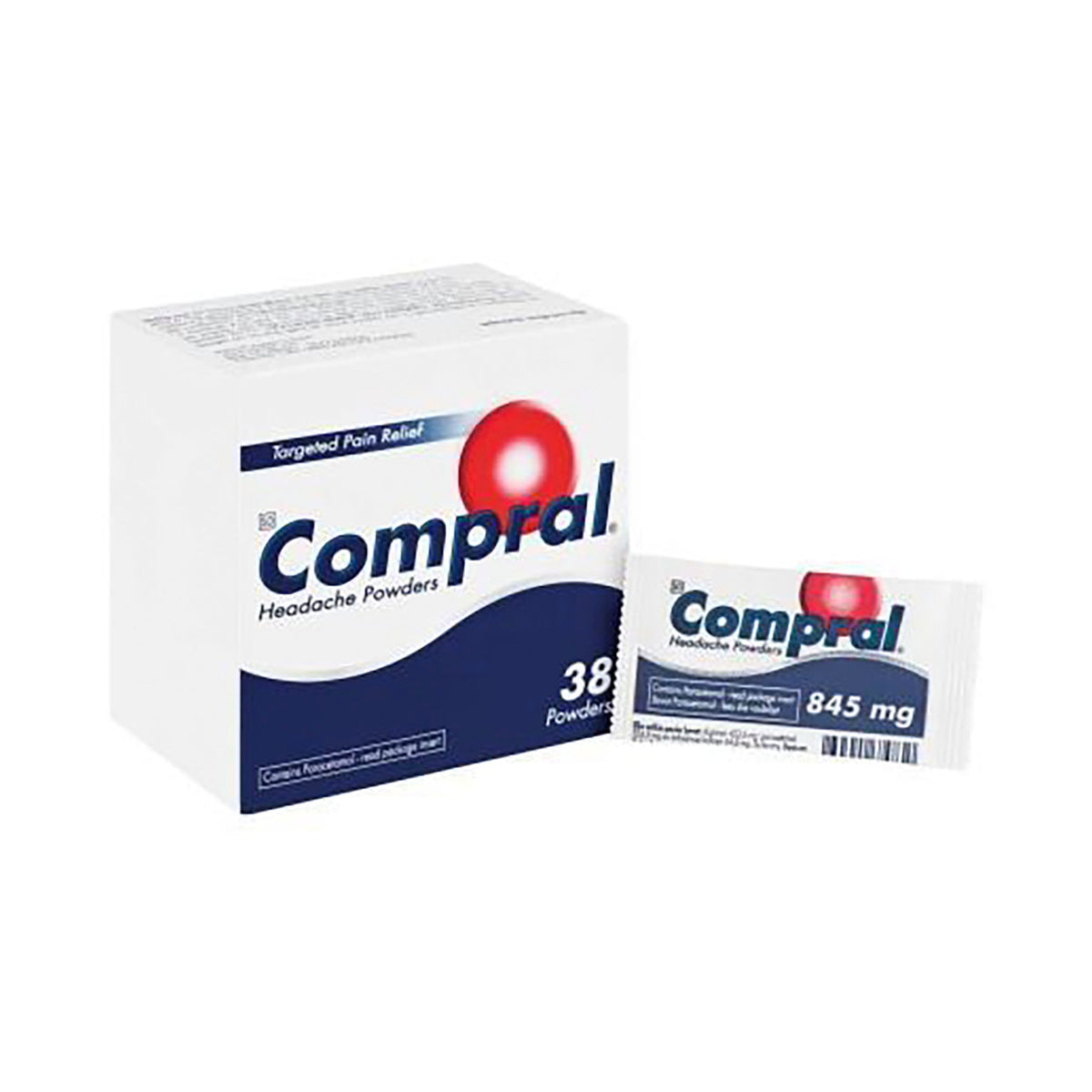 Compral Headache Powder 38 Sachets - Med365