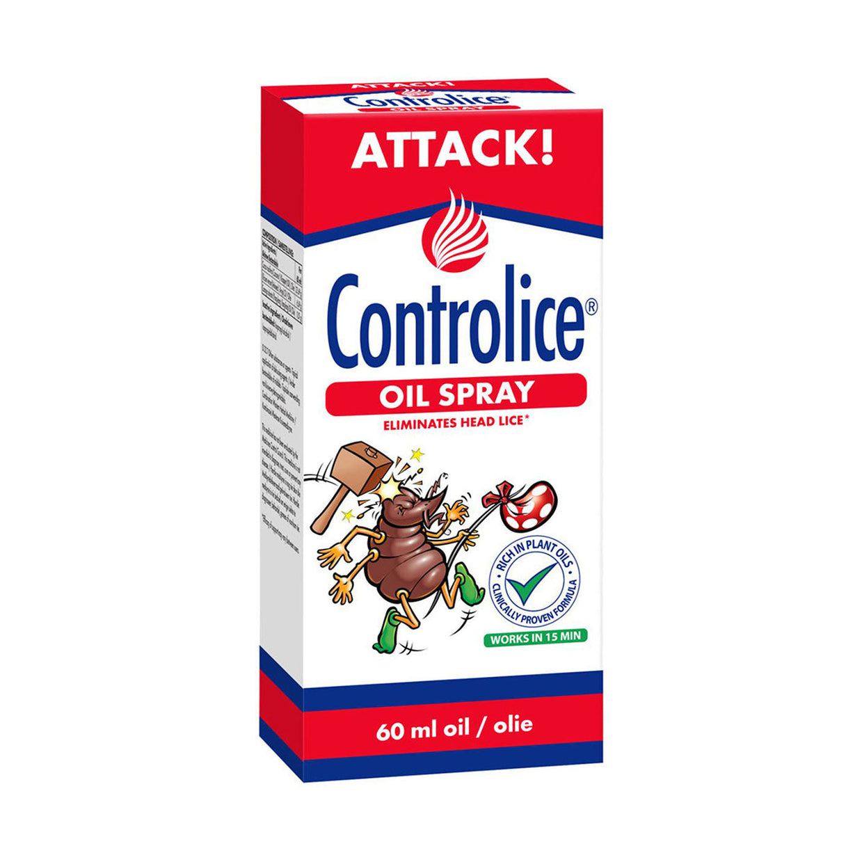 Controlice Oil Spray 60ml - Med365