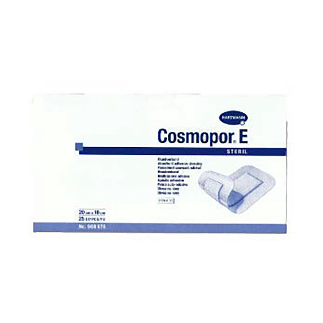 Cosmopor E Dressing Steril 20x10cm 25 Units - Med365