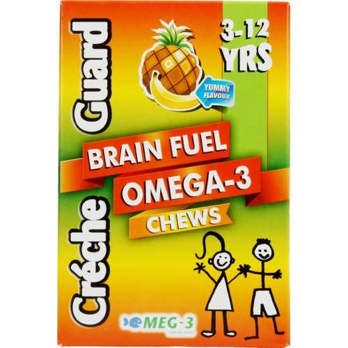 Creche Guard Brain Fuel Omega-3 60 Chews - Med365