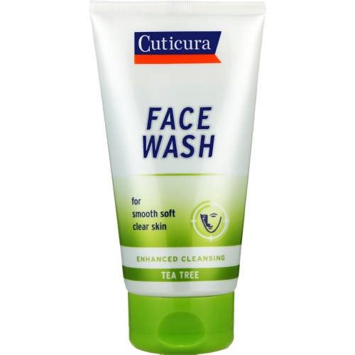 Cuticura Face Wash Enhanced Cleaning Tea Tree 150ml - Med365