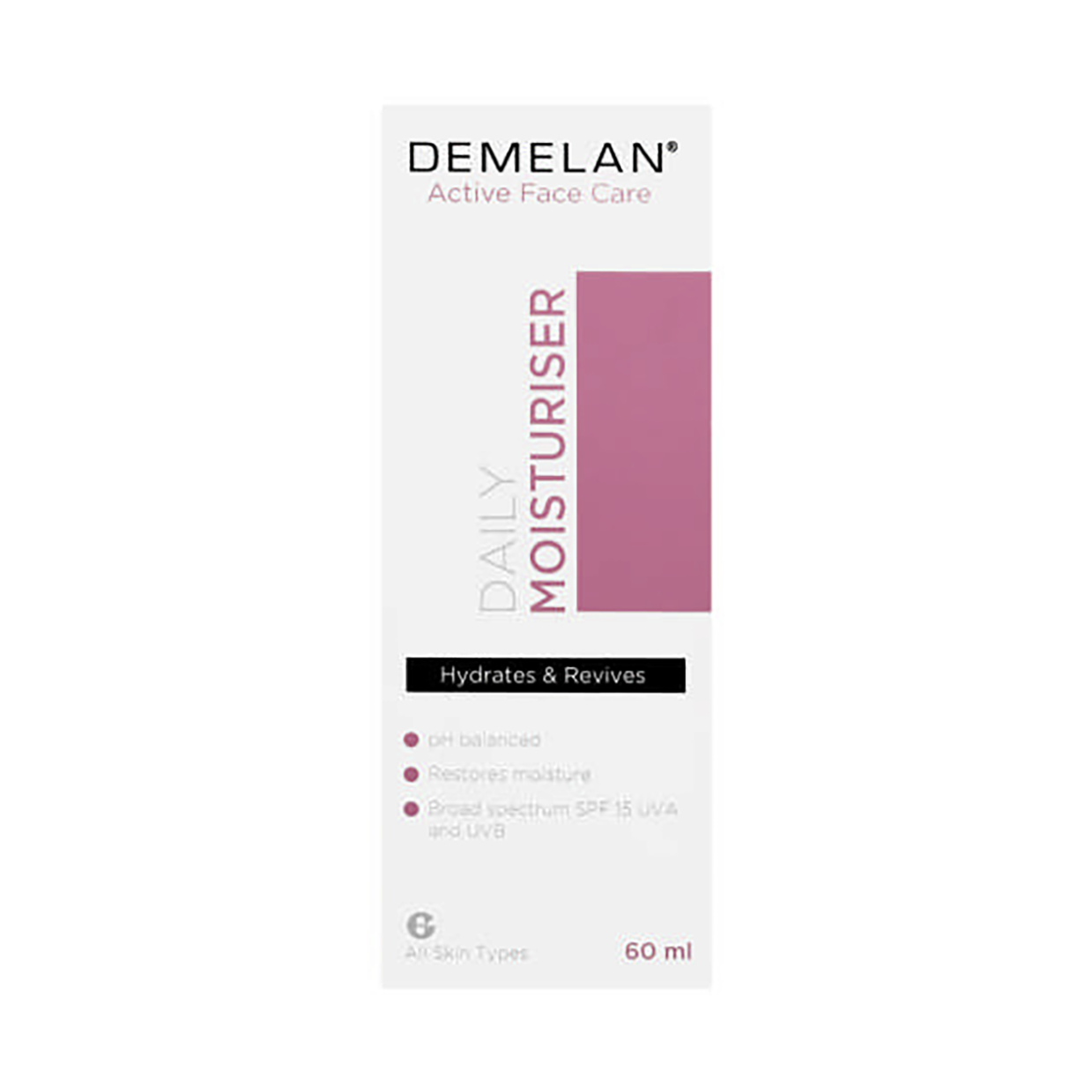 Demelan SPF15 Daily Moisturiser 60ml - Med365