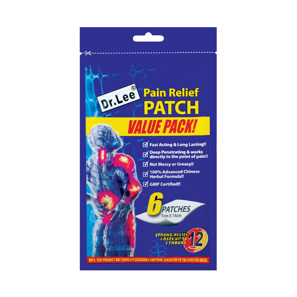 Dr. Lee Pain Relief Patches 6 Patches - Med365