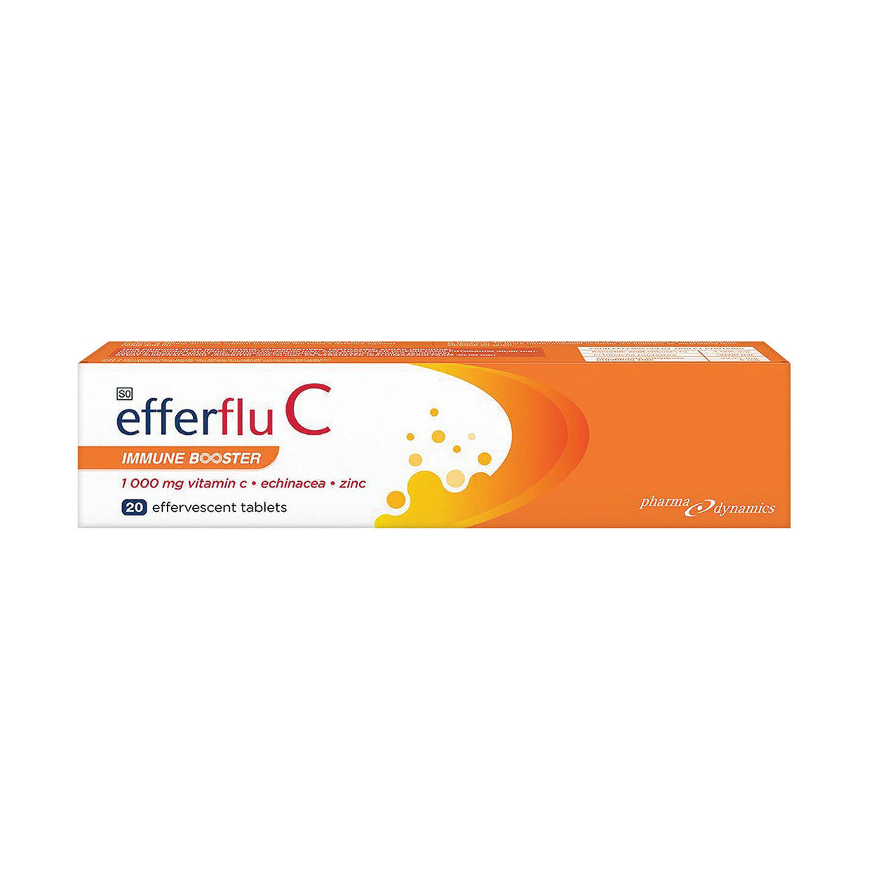 Efferflu C Immune Booster 20 Effervescent Tablets - Med365